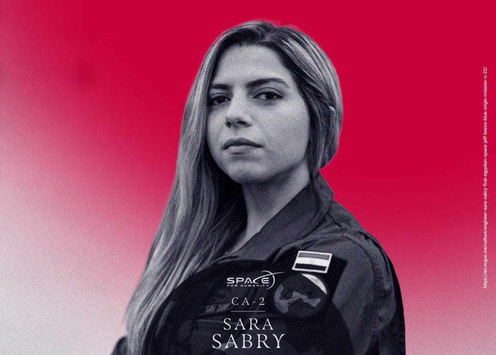 Sara Sabry, a primeira africana a viajar para o espaço