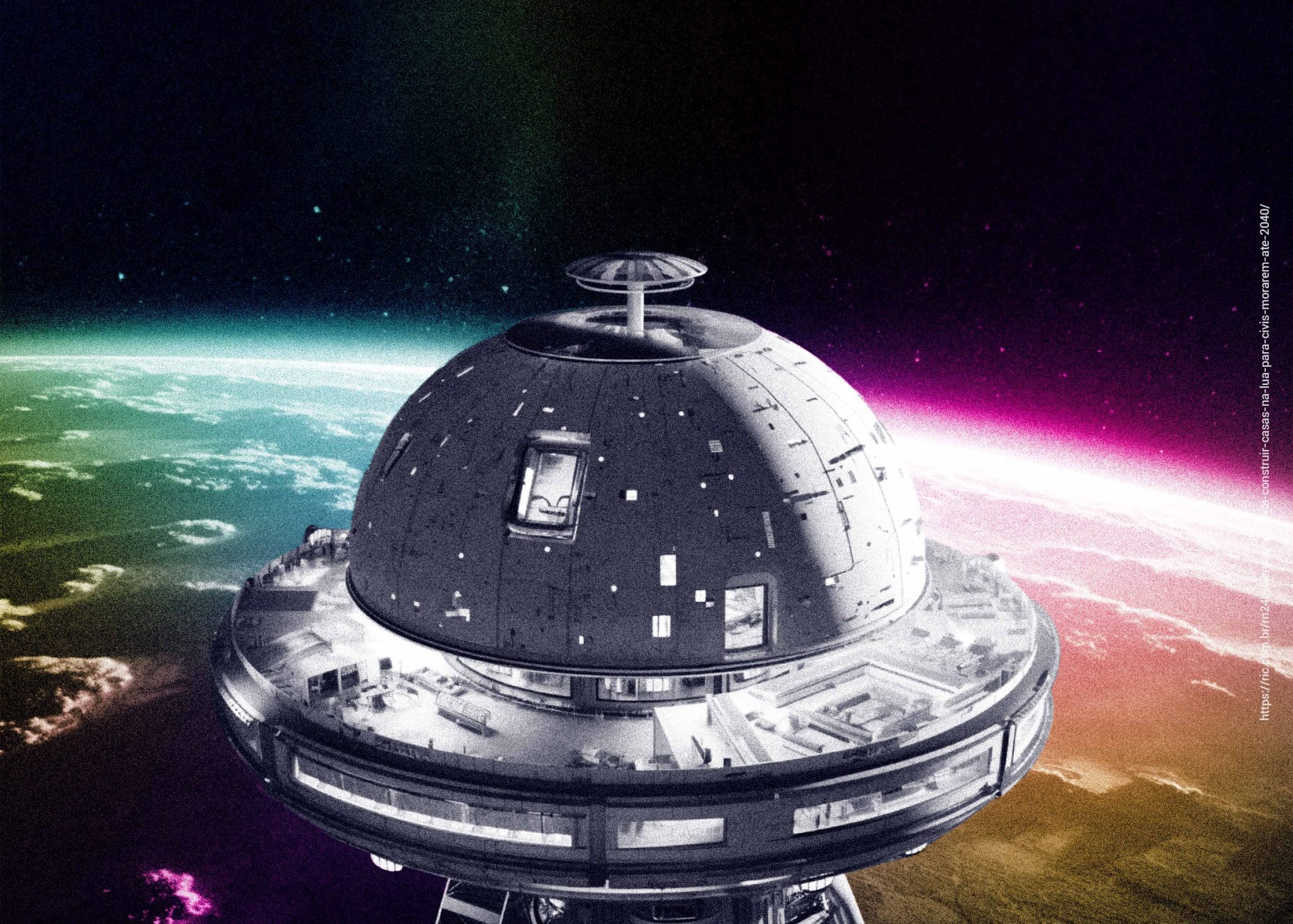 NASA quer construir casas na Lua