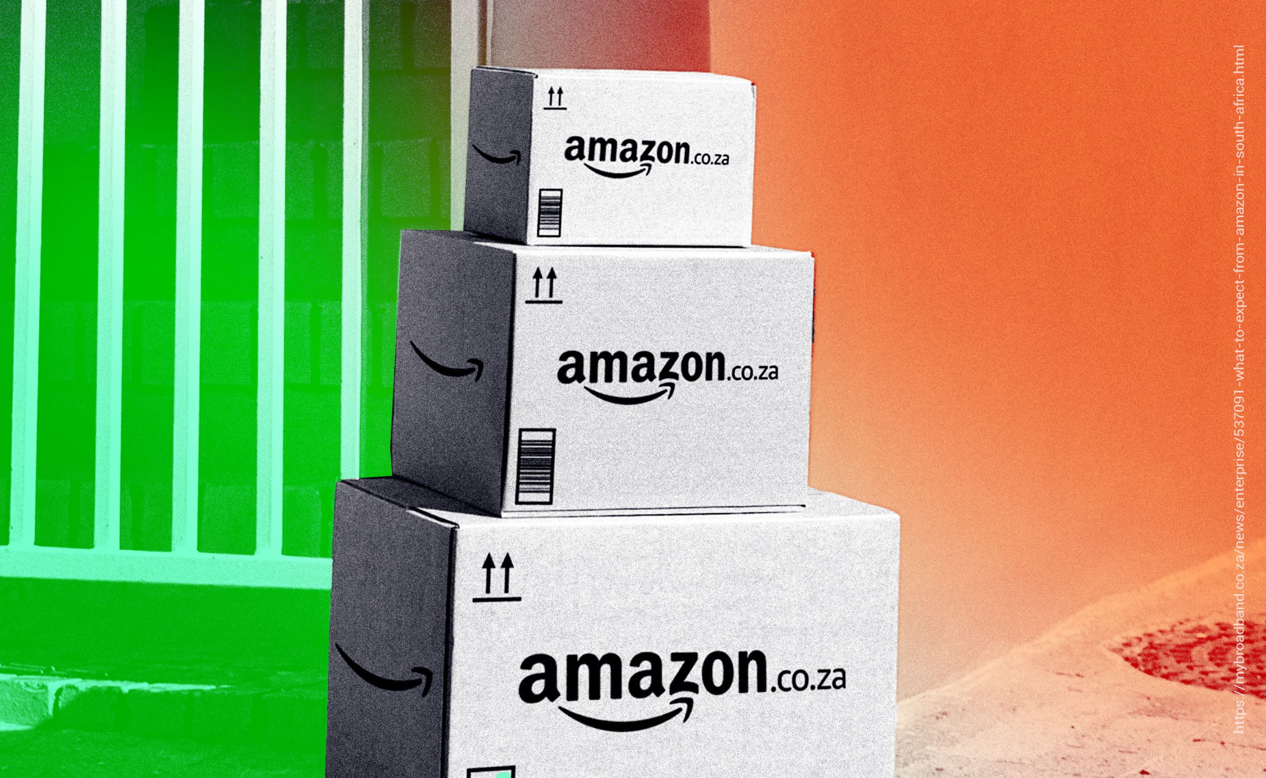 Amazon lança serviço de compras online na África do Sul