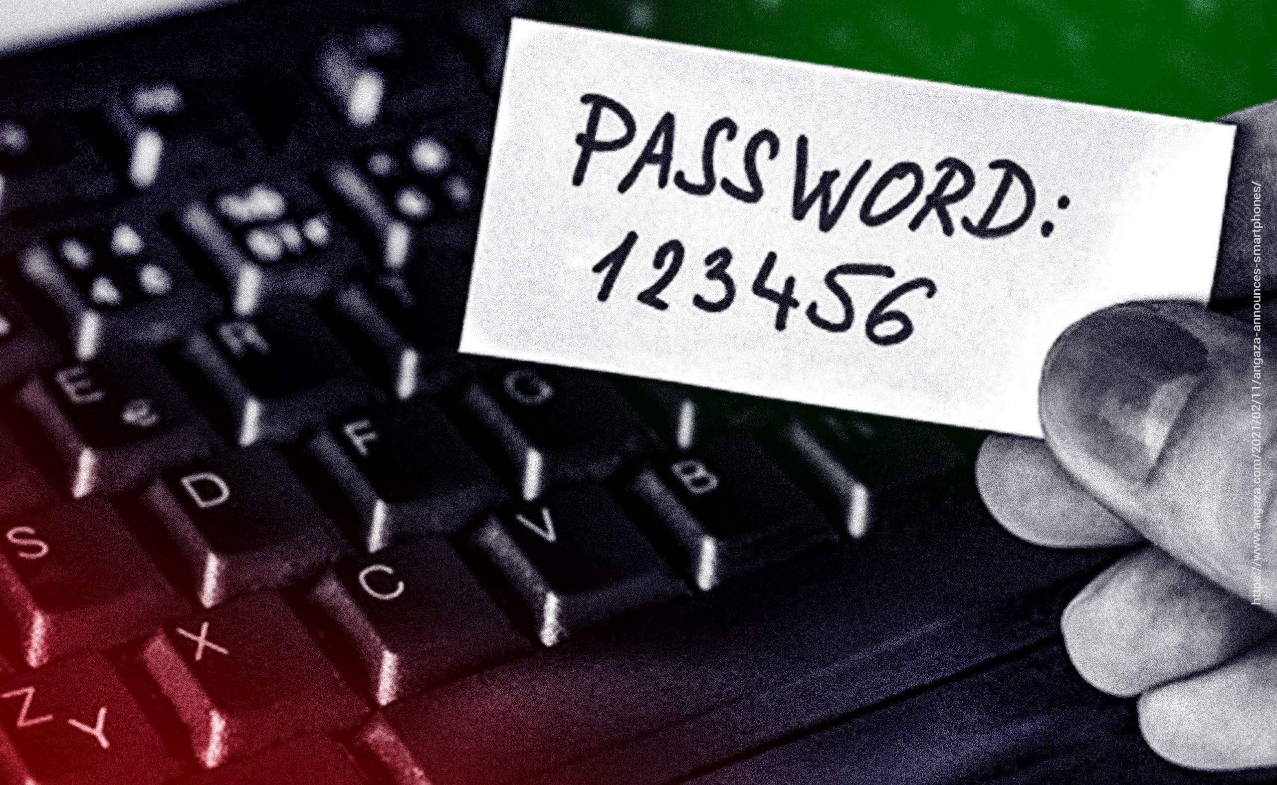 Reino Unido proíbe o uso de senhas fracas, como "12345"
